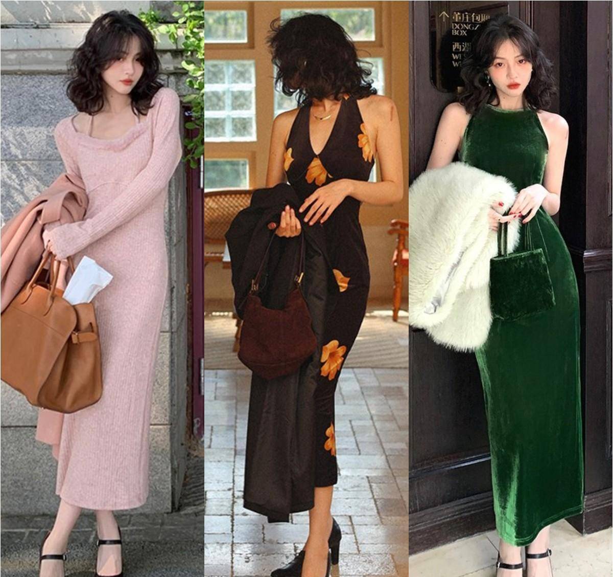 突然火了一条裙子，叫 后妈裙”，优雅显瘦有女人味，美到骨子里剪裁设计线条