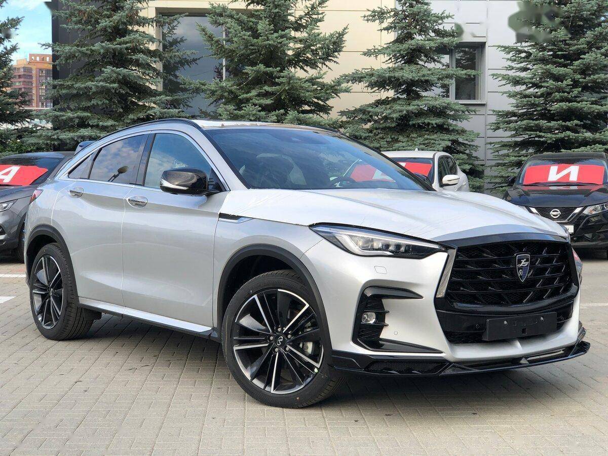 运动版英菲尼迪QX55亮相，新车标+运动套件，精致感优于宝马X2_搜狐汽车_搜狐网