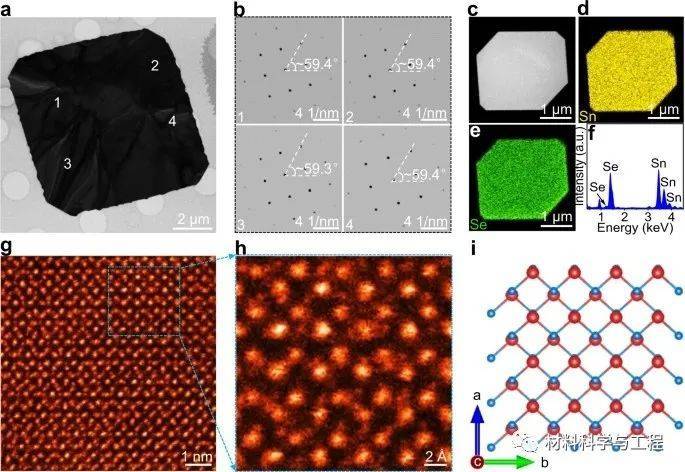 武大《Nature》子刊：新型室温二维多铁材料取得重要进展！_SnSe_合成_器件
