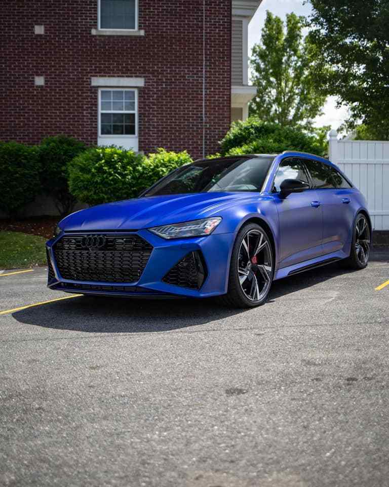 奥迪轻混车RS6 Avant与XPEL隐形车衣_搜狐汽车_搜狐网