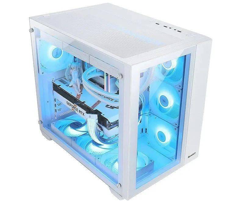 颜值拉满、支持大板！航嘉S980龙卷风机箱测评_硬件_产品_mm