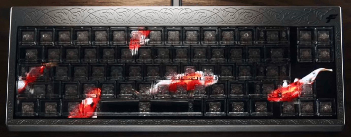 Finalmouse 发布 LED 全显屏机械键盘_按键_动画_佳达