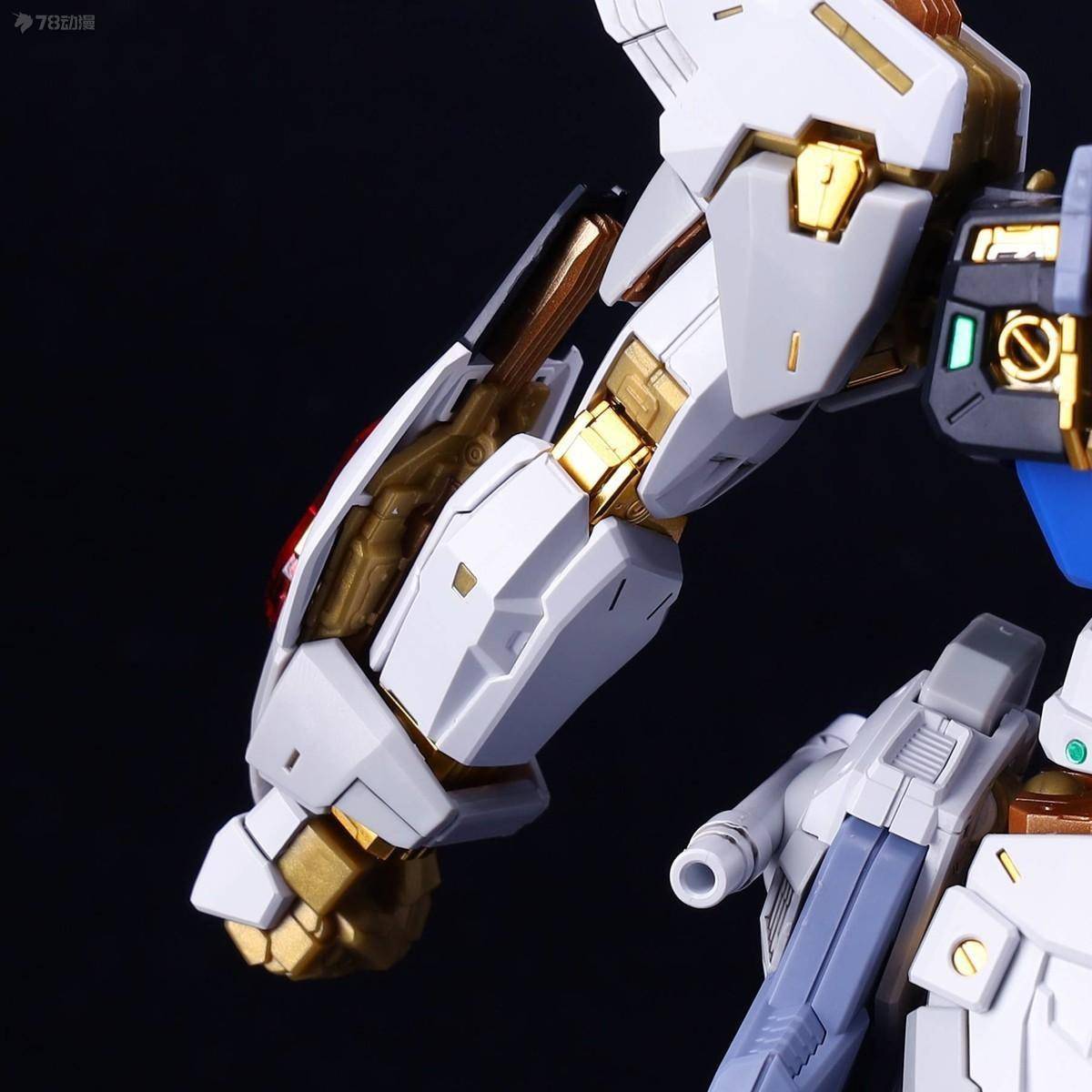 78官测：MG MGEX 强袭自由高达_细节_骨架_金色