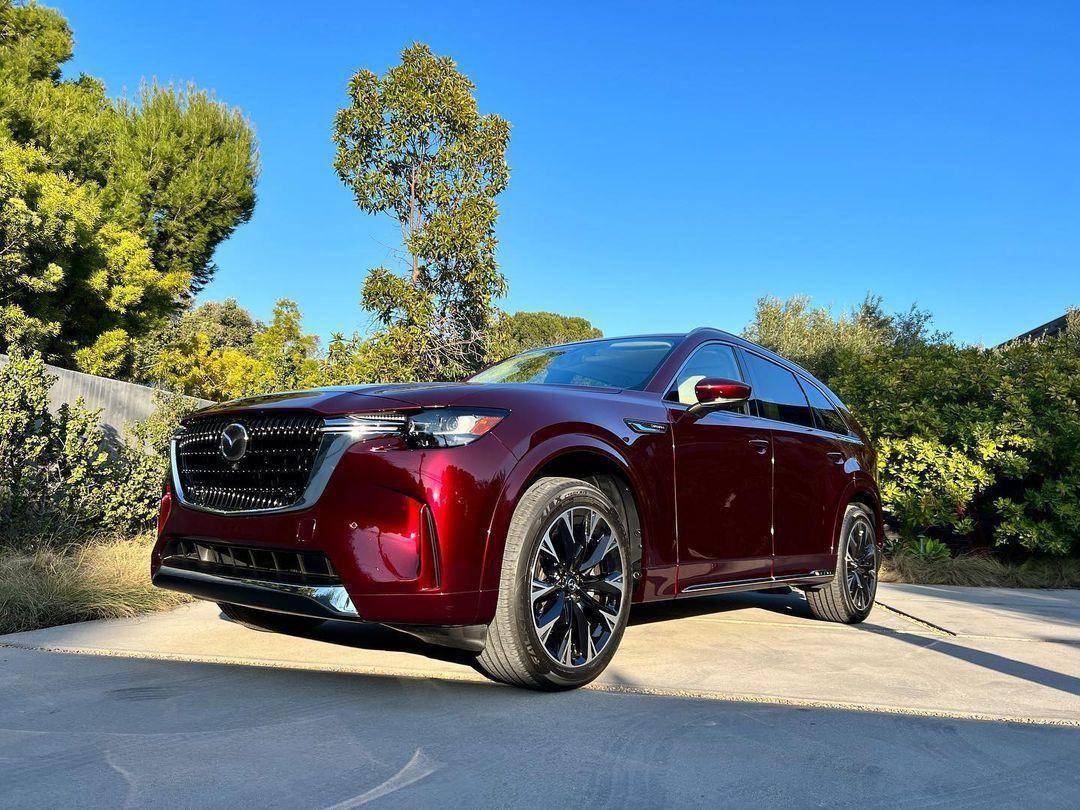 2023 MAZDA CX-90首次曝光，威猛大气，整体感十足，2.5T+7座_搜狐汽车_搜狐网