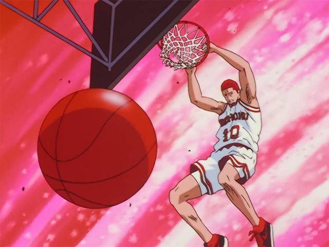 《灌篮高手》湘北战队19场比赛大盘点！樱木天才、流川枫无敌！_高中_离场_联赛