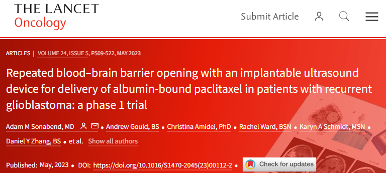 《柳叶刀》子刊 | 新型超声打开血脑屏障为大脑“送药”，有望改变脑病治疗_研究_患者_试验