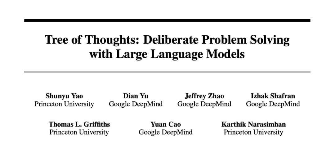 GPT-4推理提升1750%！DeepMind提出全新思维树框架，让LLM反复思考_问题_评估_模型