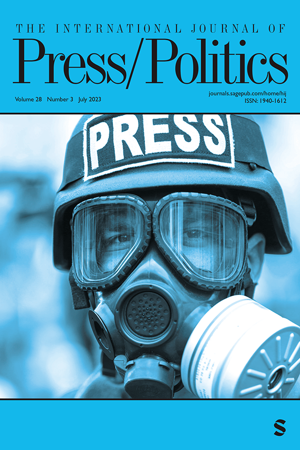 【出版】The International Journal of Press/Politics：2023年第3期_信箱_cn