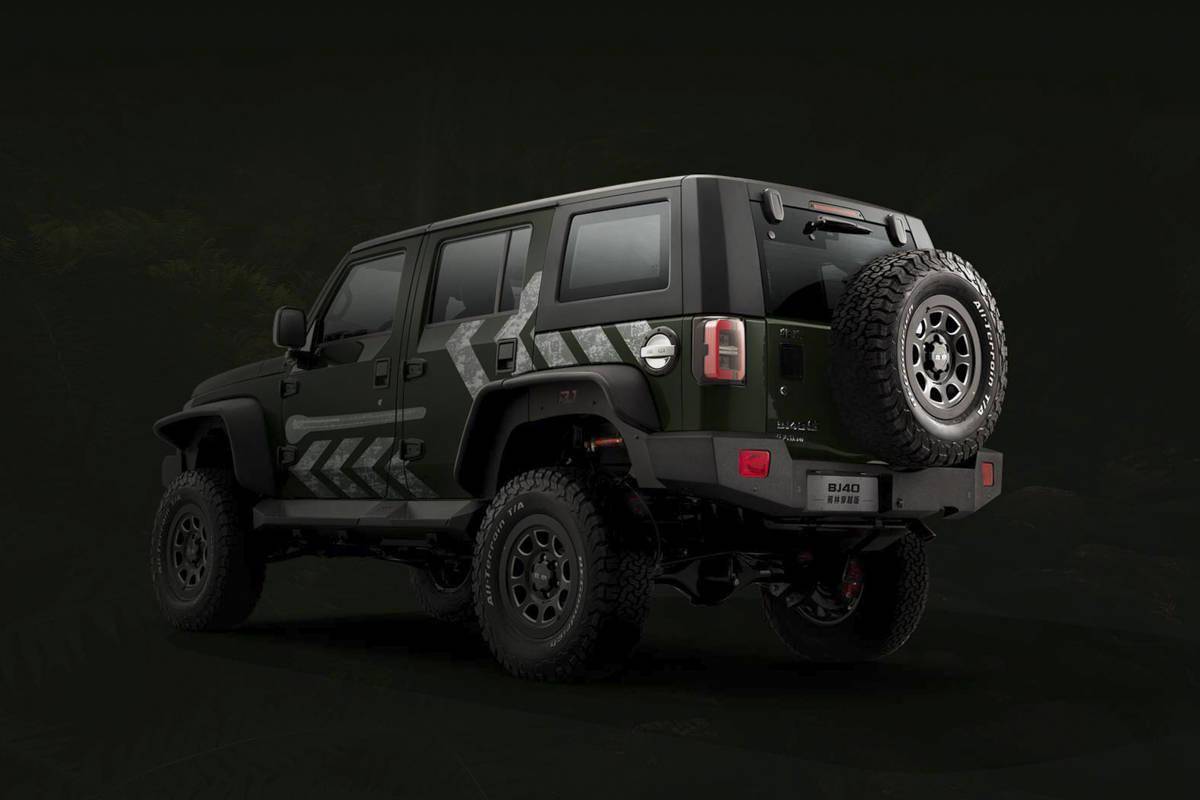 新北京BJ40雨林穿越版上市 指导价为26.99万元_搜狐汽车_搜狐网