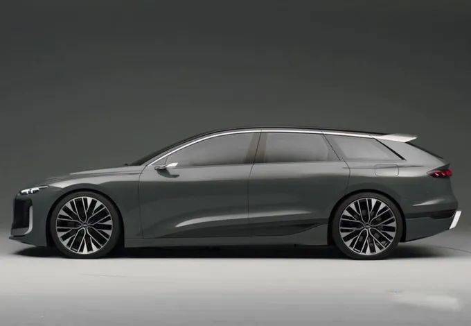 全新奥迪一代A6L纯电版车型曝光！或将定名为“E6L”_搜狐汽车_搜狐网