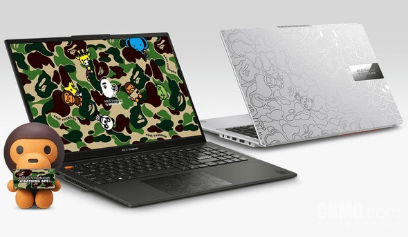 时尚与科技的完美融合：华硕无畏15i 2023 BAPE联名版笔记本登场_屏幕_认证_用户