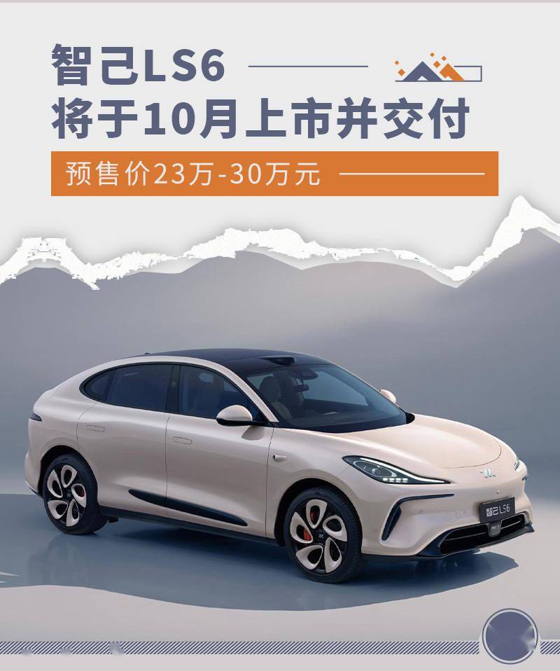 智己LS6将于10月上市并交付 预售价23万-30万元_搜狐汽车_搜狐网