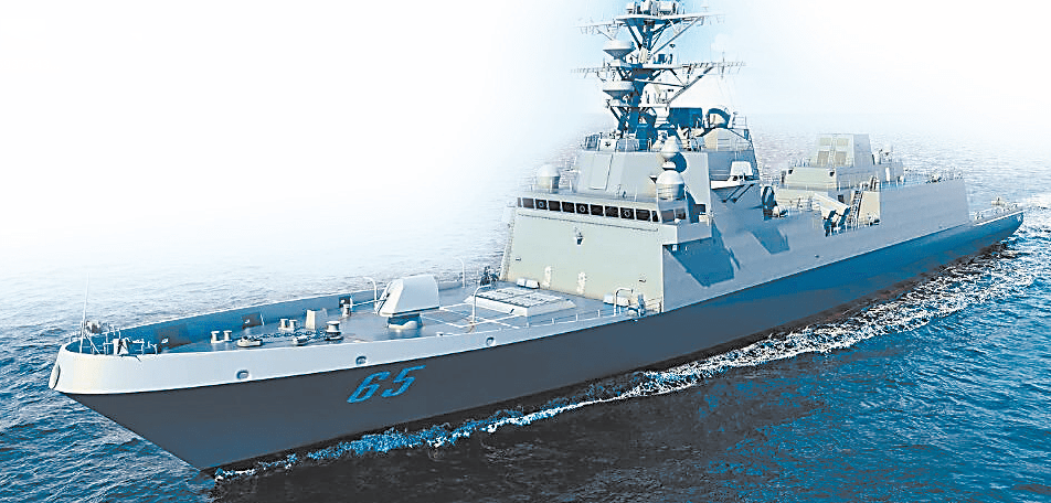中国054B型护卫舰下水！新一代护卫舰成全球海军中坚力量 -6parkbbs.com