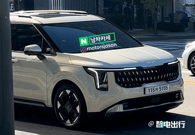 起亚新嘉华实车曝光！比别克GL8大/“撞脸”理想L8_搜狐汽车_搜狐网