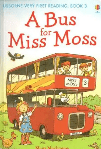 【Gwen读绘本】A Bus for Miss Moss 莫丝小姐的双层巴士车_英语_时光_成长