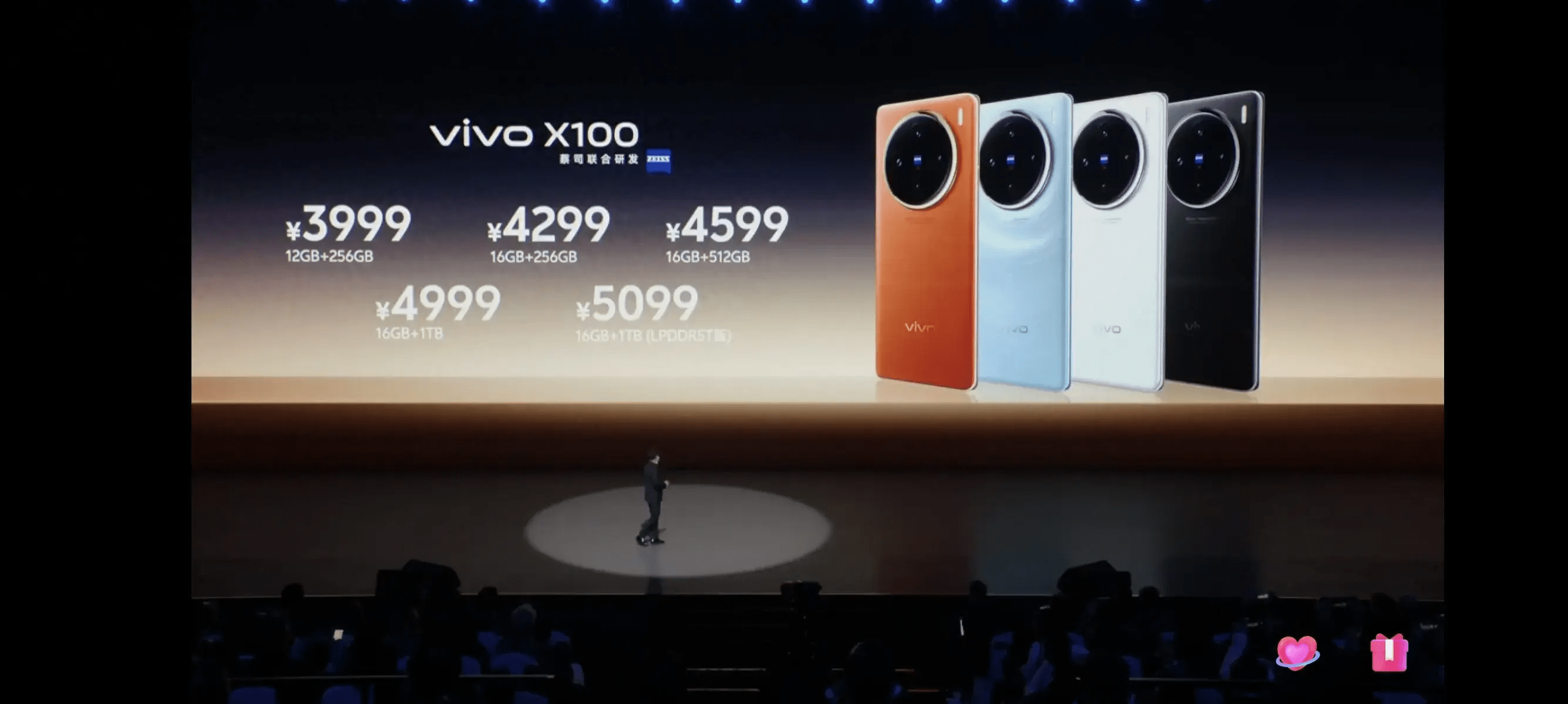 对标小米 14 系列？ vivox100 系列3999 起售_版本_内存_Pro