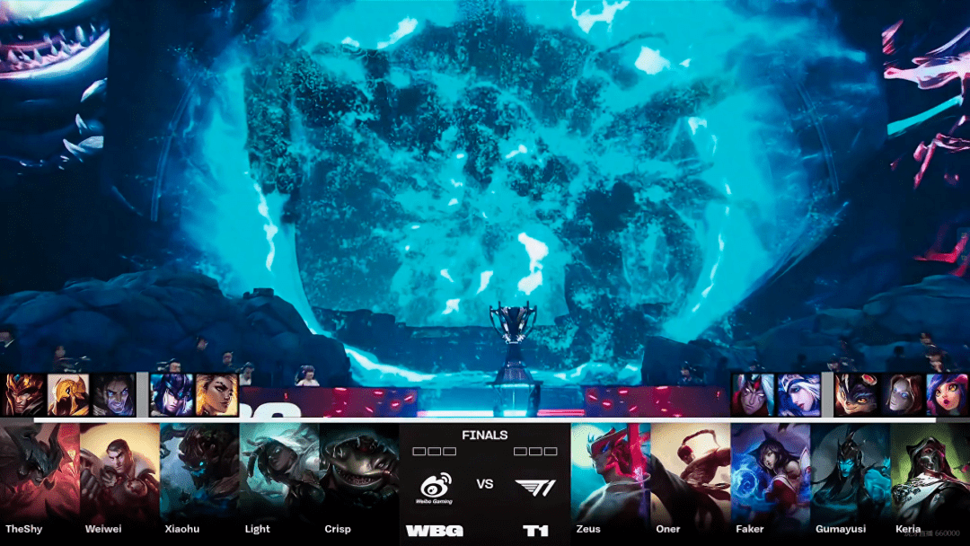 LOL-S13：T1成功“登神”，T1 3-0战胜WBG勇夺S13全球总决赛冠军_比赛_Theshy_上路