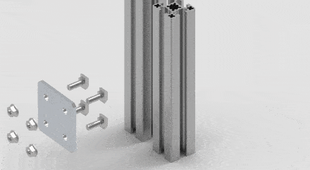 Twenty connection methods for aluminum profiles
