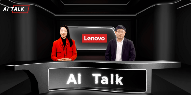 联想数字人对话栏目《AI Talk》：AI PC是AI普惠的首选终端_应用_生态_模型
